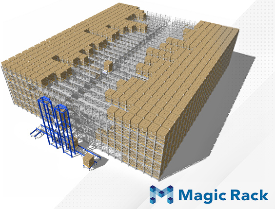 Magic Rack[br]High Density Deep Storage System | Product | Sumitomo ...